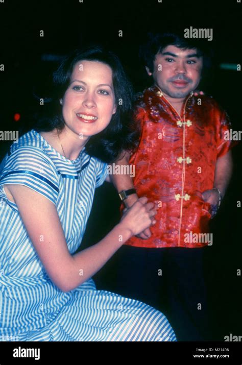 Los Angeles Ca May 6 Actor Herve Villechaize R And Wife Camille