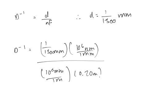 Solved Calculate The Largest Slit Width In Micrometers That Can Be Used If Two Peaks 1 4 Nm