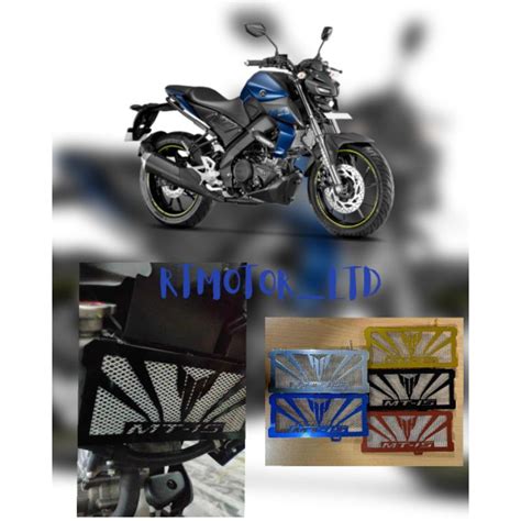 Mt15 Radiator Cover Alloy 2019 2020 Coolant Net Penutup Radiator Shopee Malaysia