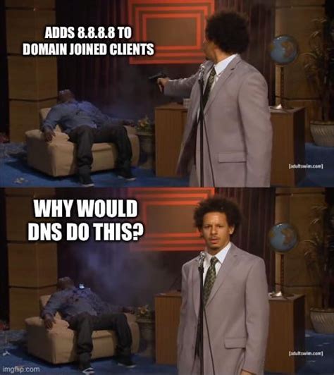 Its Always Dns Misconfig R Networkingmemes