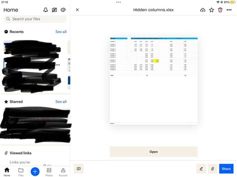 Excel Worksheet Not Displaying Correctly The Dropbox Community