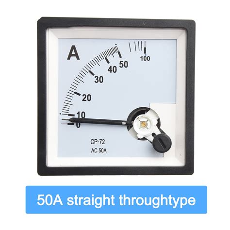 Cp 72 Pointer Type Ac Ammeter Analog Ammeter Pointer Panel Meter Current Meter