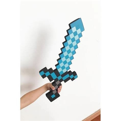 Minecraft Foam Diamond Sword