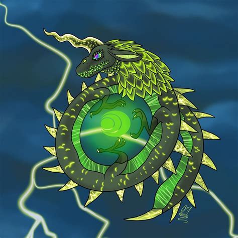 Legend Of Zelda Breath Of The Wild Art Dragon Farosh Botw Electric Stingray Legend Of