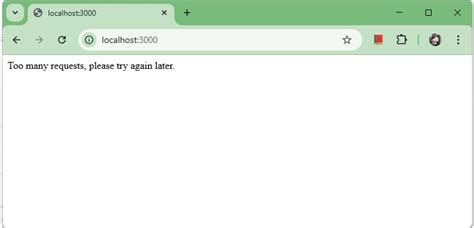 express js rate limiting