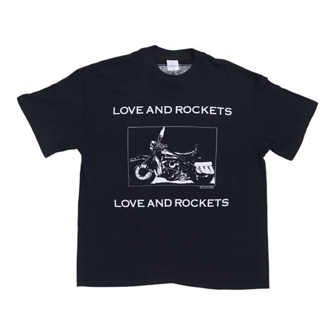 1989 Love And Rockets Shirt Authentic Vintage Tee Wyco Vintage