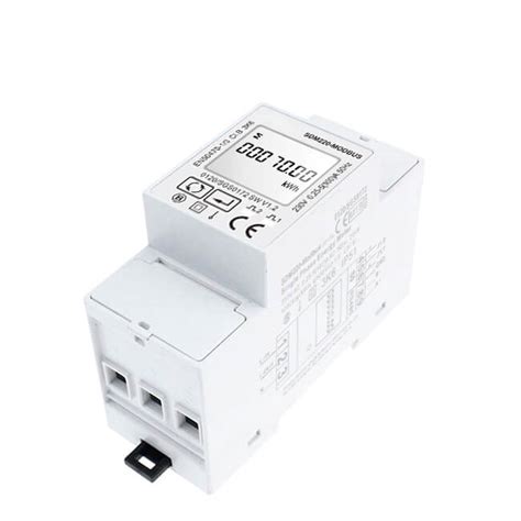 Din Rail Energy Meter Sdm220 Modbus Manufacturer In China Anssin