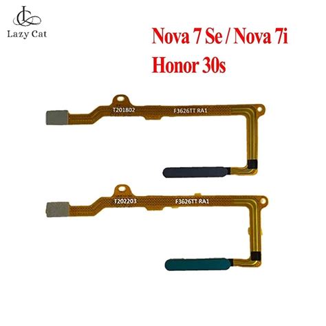 For Huawei Nova I Home Button Nova SE Fingerprint Touch ID Sensor Flex Cable Ribbon