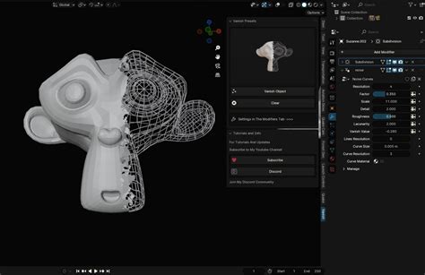 Quick Vanish Addon Superhive Formerly Blender Market
