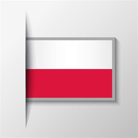 Vector Rectangular Poland Flag Background 37802097 Vector Art At Vecteezy