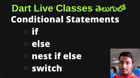 03 Conditional Statements In Dart And Flutter If Else Switch