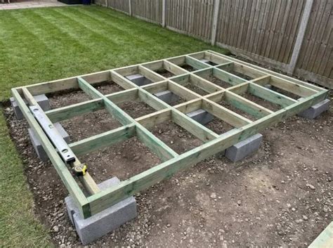 Shed Foundation Blocks How To Build A Strong Level Base Summerhouse24