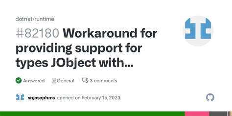 workaround for providing support for types jobject with system text