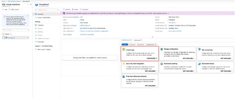 Azure Da Çalışan Sql Server Sanal Makineleri Ve Sql Vm Resource