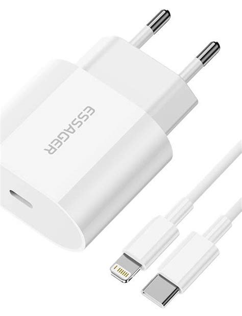 Essager Usb C Lader W Usb C Lightning Kabel Dkk