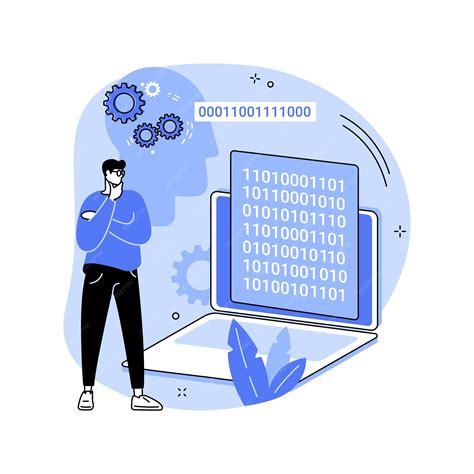 Premium Vector Data Mining Abstract Concept Vector Illustration