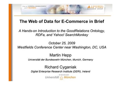 Iswc Goodrelations Tutorial Part 3 Ppt