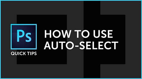 Photoshop Quick Tip How To Use Auto Select Youtube