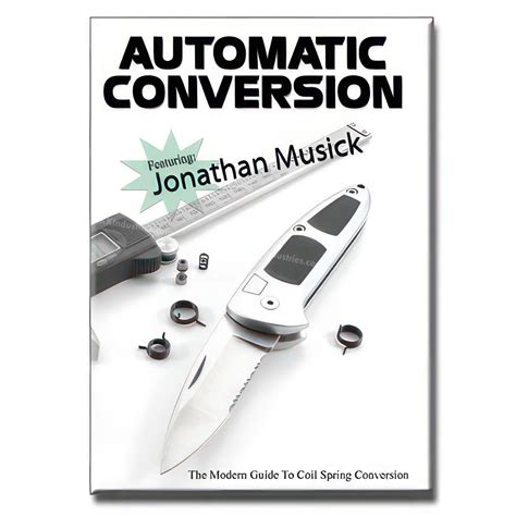 Automatic Knife Conversion Coil Spring Dvd Instructional Video