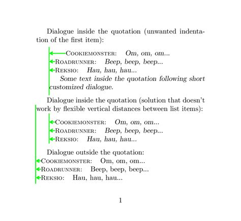 Enumerate List Inside The Customized Quotation Tex Latex Stack