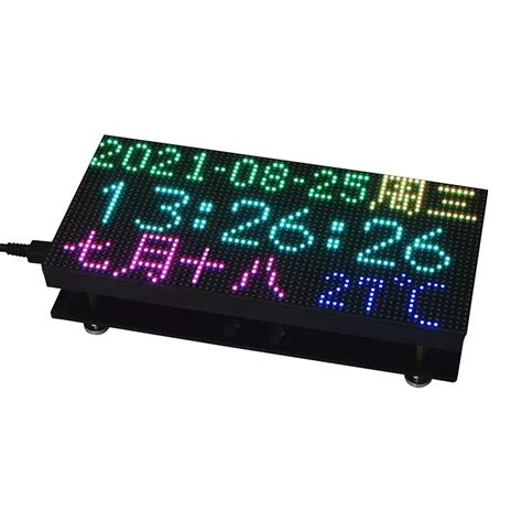 Original Raspberry Pi Pico Dot Matrix Display Stm32 Full Color Rgb Led