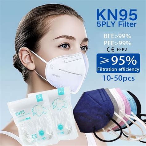 Wholesale 10 Pcs 100pcs 500 Pcs Kn95 Mask Original White Kn95 Mask Fda