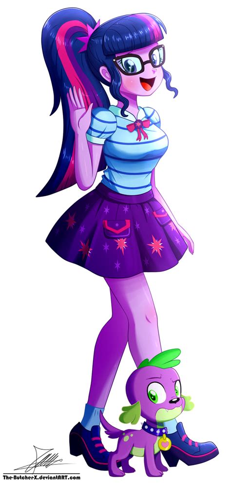 Twilight Sparkle Eqg Style Commission By The Butcher X On Deviantart