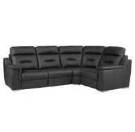Motion Corner Sofa Leather And 2 Drawers Jandb Furniture