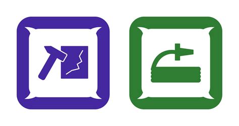 Break Glass And Hose Icon 32907502 Vector Art At Vecteezy