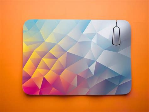 Premium Photo Ergonomic Mouse Pad Mockup For Comfortable Computing Ai