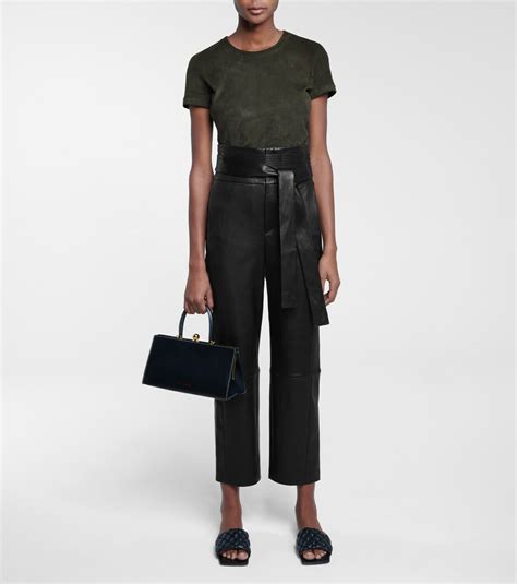 Stouls Katousha Belted Leather Pants Stouls