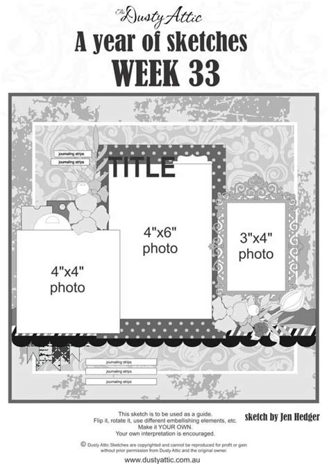 Pin By Lindi Phillips On Dusty Attics Sketches Wedding Scrapbook Pages Scrapbook Sketches