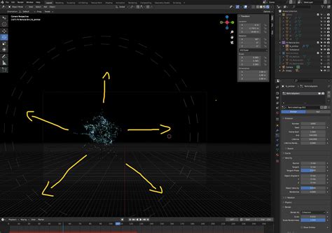 Force Field Turbulence Question Longer Particle Chains R Blender