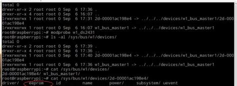 1 Wire Ds2431 Setup On Raspberry Pi