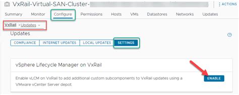 Vxrail Enable Vsphere Lifecycle Management Vlcm Davidring Ie