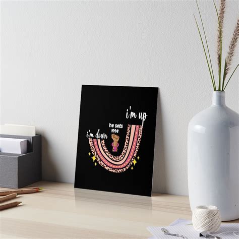 Im Up He Sees Me Im Down Funny Meme Art Board Print For Sale By Kimsansey Redbubble
