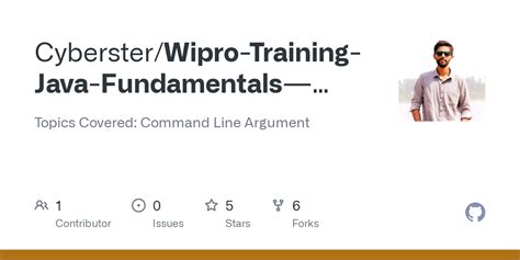 Github Cybersterwipro Training Java Fundamentals Assignments For
