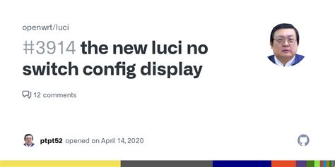The New Luci No Switch Config Display Issue 3914 Openwrt Luci GitHub