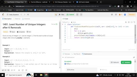 midhun c on linkedin 100daysofcodechallenge geeksforgeeks leetcode 100daysofcodechallenge…
