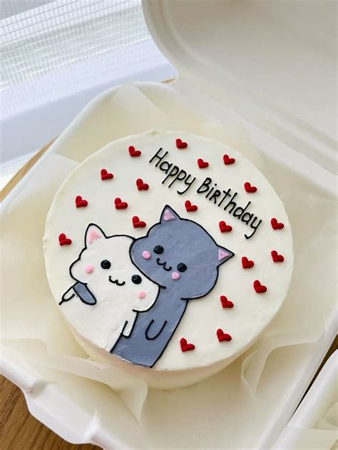 Бенто торт с котиками на день рождение Pasteles De Aniversario Novios Pasteles De Cumpleaños