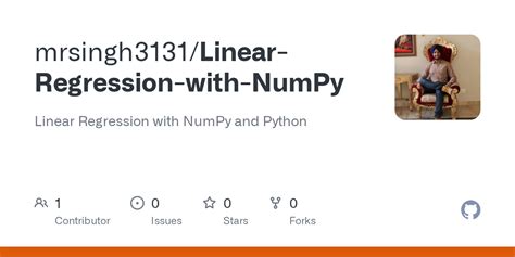 Github Mrsingh3131 Linear Regression With Numpy Linear Regression