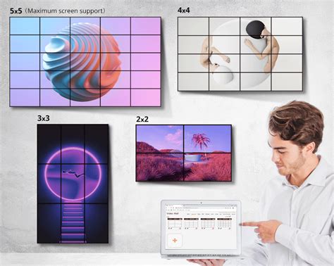 HDMI 2 0 Video Wall Over IP Multicast System Controller