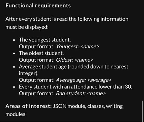 Solved 32 Read Json This Choice Should Open And Read The