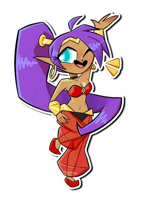 Shantae Fan Art By Justeatsalmon On Deviantart