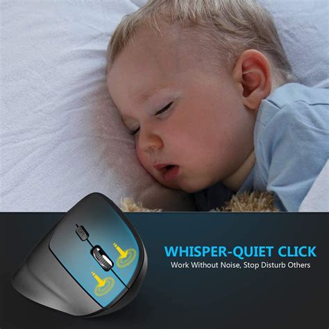 Iclever Wireless Vertical Mouse Ergonomic Design India Ubuy