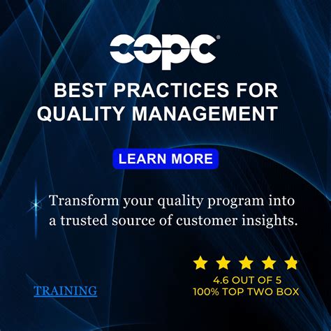 Copc Inc On Linkedin Quality Management
