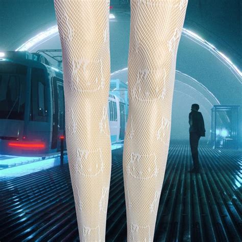 White Hello Kitty Sanrio Fishnets Code Depop