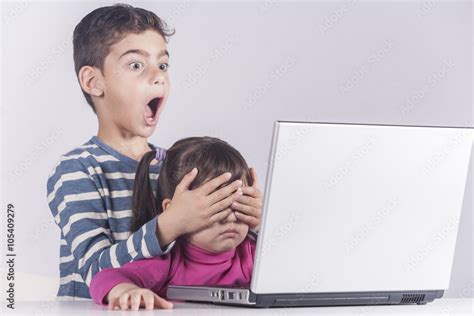 Little Boy Protects His Sister From Watching Inappropriate Content