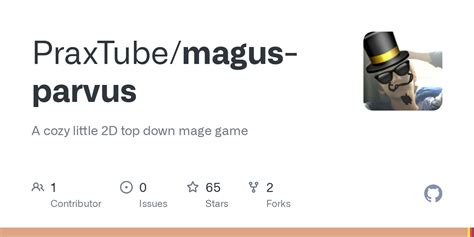 Github Praxtubemagus Parvus A Cozy Little 2d Top Down Mage Game