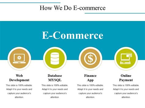 E Commerce Background For Ppt